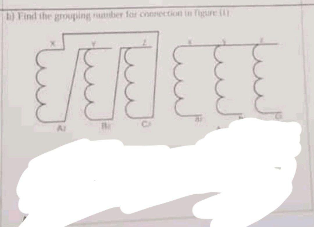 Solved Find the grouping number for connection in Figure | Chegg.com