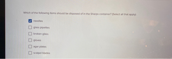 Solved 1. What is used to sterilize infectious items prior | Chegg.com