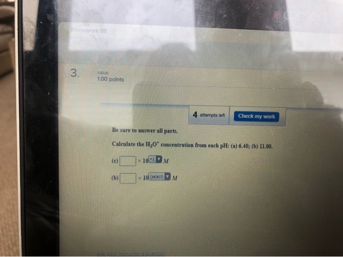 Solved 3. value 100 points 4 attempts lett Check my work Be | Chegg.com