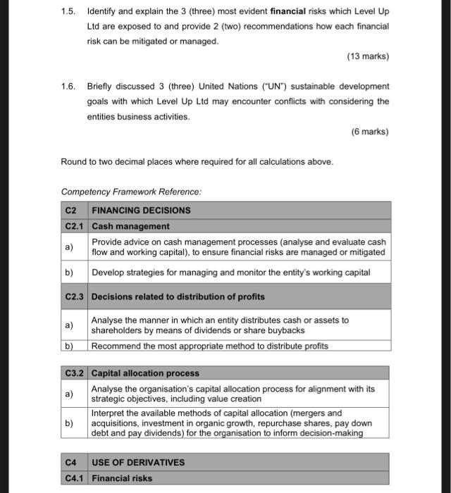 Solved QUESTION 1 Level Up Ltd ("Level Up") is a | Chegg.com