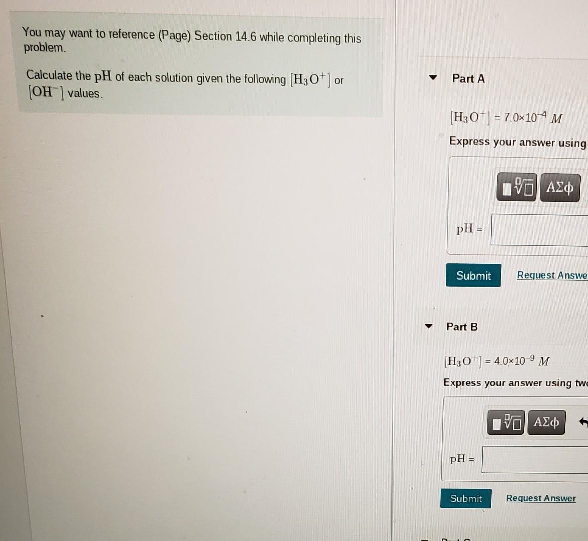 Solved You may want to reference (Page) Section 14.6 while | Chegg.com