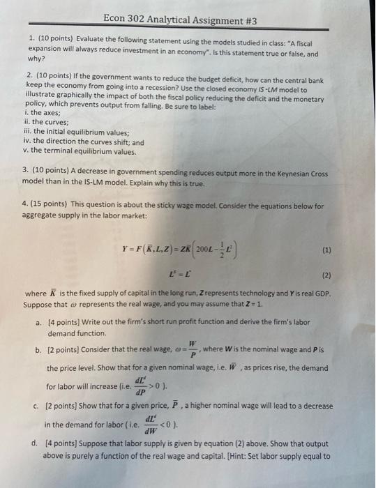 Solved 1. (10 points) Evaluate the following statement using | Chegg.com