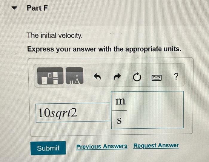 Solved Part E The initial coordinate of the mass. Express | Chegg.com