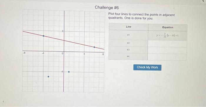 Solved Plot four lines to connect the points in adjacent | Chegg.com