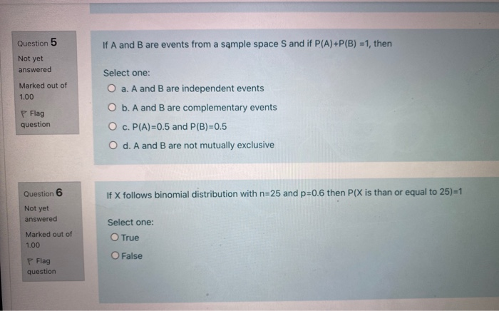Solved Question 1 Suppose an experiment involves rolling two | Chegg.com