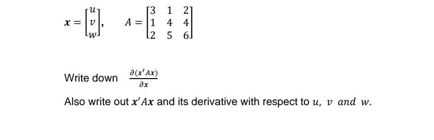 Solved \\[ \\boldsymbol{x}=\\left[\\begin{array}{l} u \\\\ v | Chegg.com