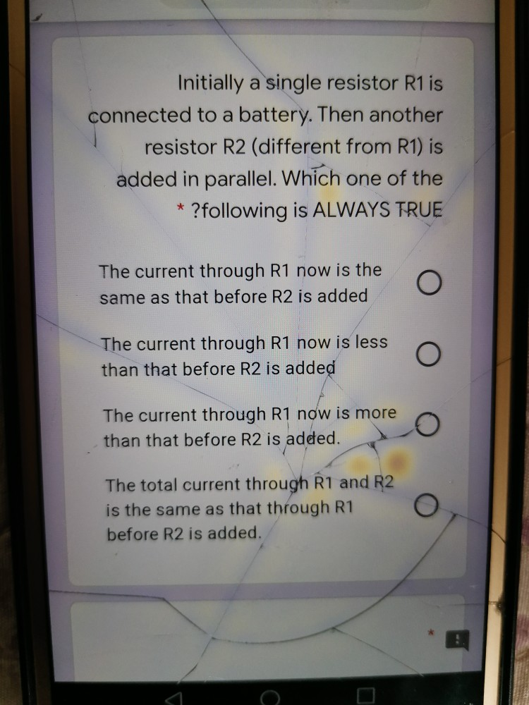 Solved Initially A Single Resistor R1 Is Connected To A 