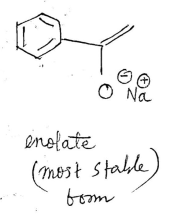 Solved 3. Redraw the enolate structure you made in the | Chegg.com