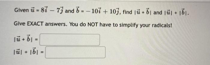 Solved For each pair of vectors, determine both proj, w and | Chegg.com