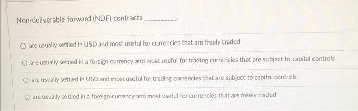 Solved A non-deliverable forward contract on KRW5,000,000 | Chegg.com