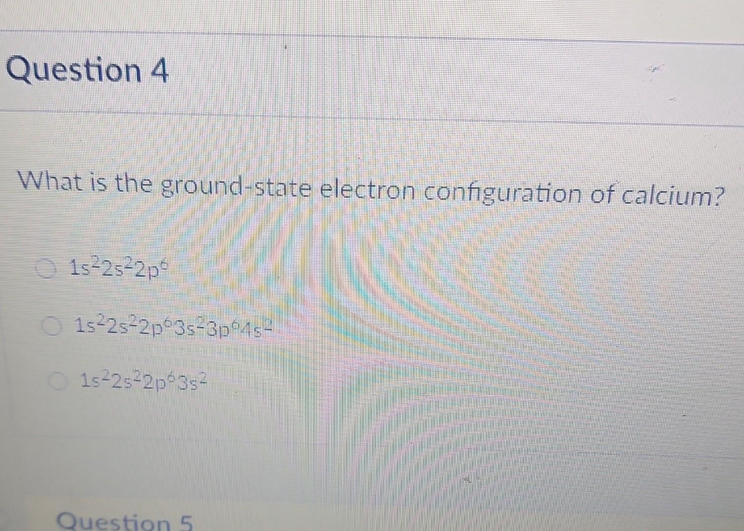 Ground State Electron Configuration For Calcium – CIFK
