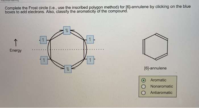 Solved Complete the Frost circle (i.e., use the inscribed | Chegg.com