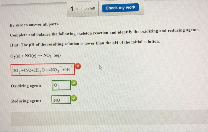 Solved 1 attempts left Check my work Be sure to answer all | Chegg.com