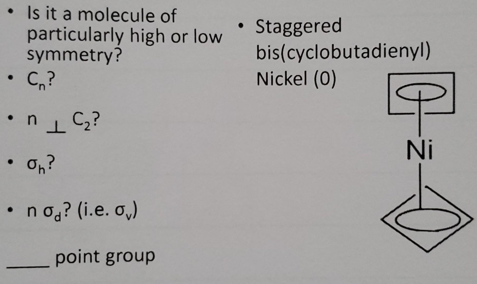 Solved - Is it a molecule of particularly high or low - | Chegg.com