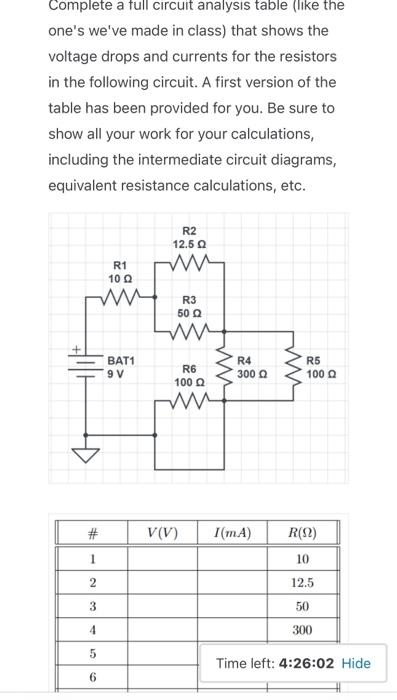 Solved Determine the currents through R1,R2, and R3 in the | Chegg.com