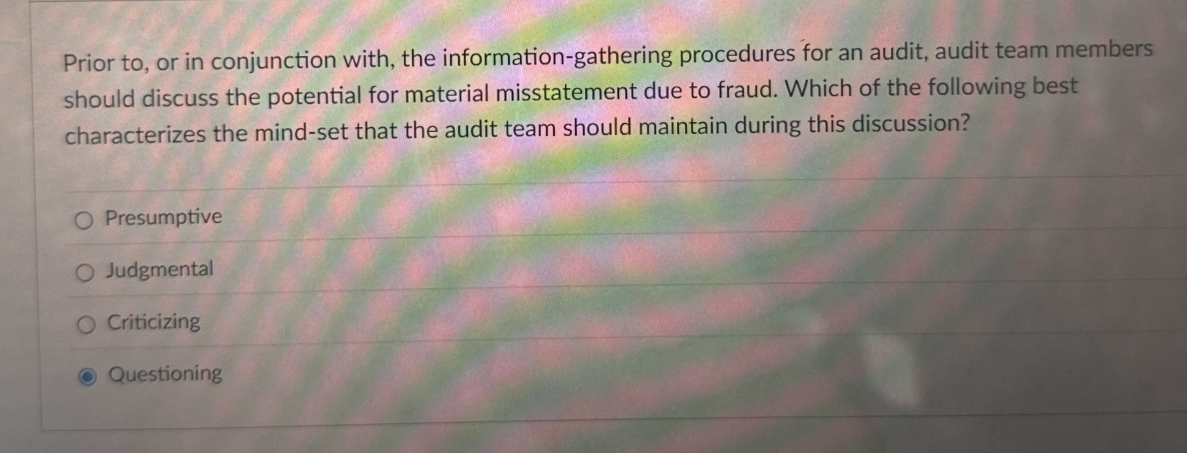 Solved Prior to, ﻿or in conjunction with, the | Chegg.com