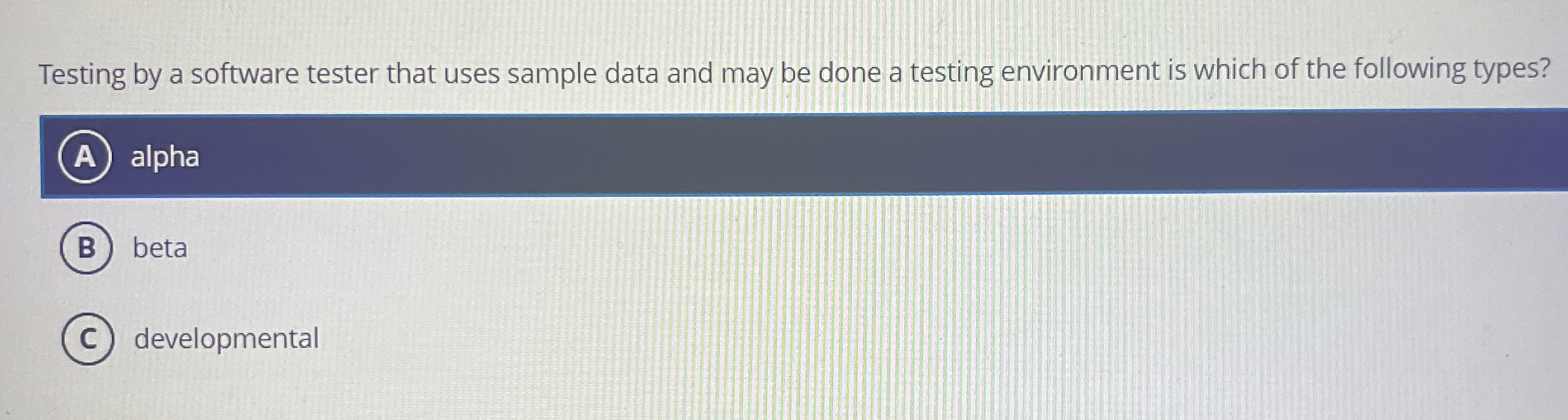 Solved Testing By A Software Tester That Uses Sample Data 1363