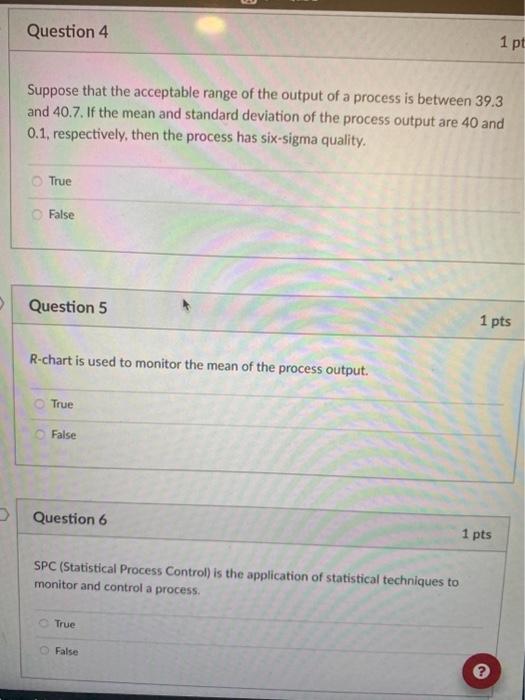 Solved Suppose that the acceptable range of the output of a | Chegg.com