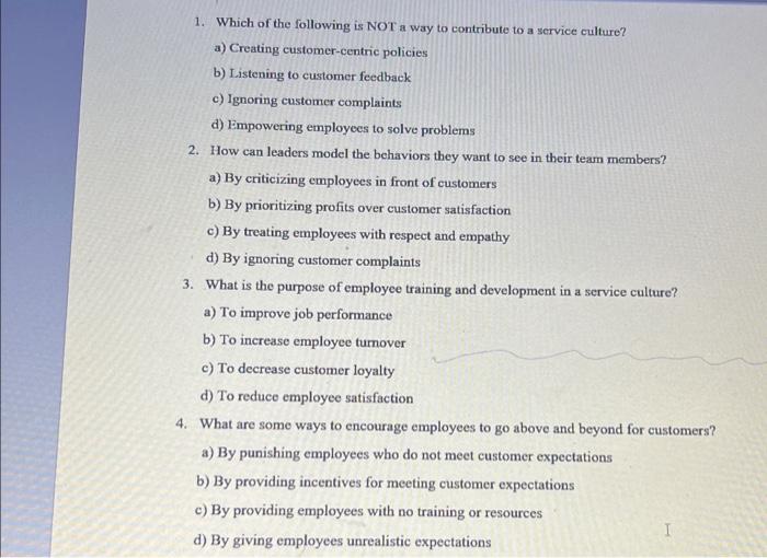 Solved 1. Which of the following is NOT a way to contribute | Chegg.com