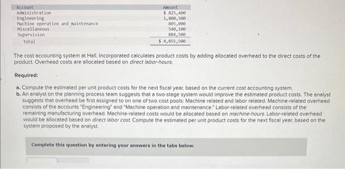 Solved Problem 6-67 (Algo) Two-Stage Allocation and Product | Chegg.com