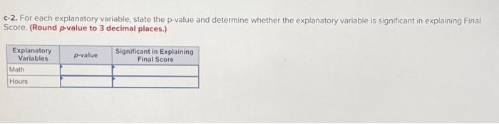 Solved b-2. Find the p-value. p-value ≥0.10 0.05≤p-value | Chegg.com