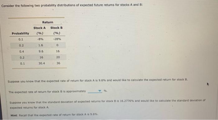 Solved Consider the following two probability distributions | Chegg.com