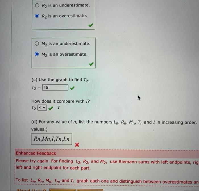 Solved Let I = SoRx) dx, where fis the function whose graph | Chegg.com