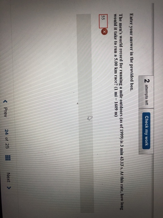 Solved 2 attempts left Check my work Enter your answer in | Chegg.com