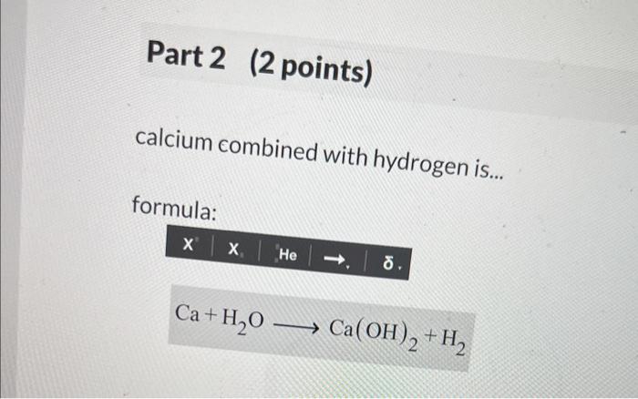 Solved potassium combined with bromine is.. formula:calcium | Chegg.com