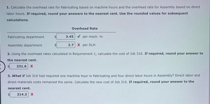 Solved Calculating Departmental Overhead Rates Using | Chegg.com