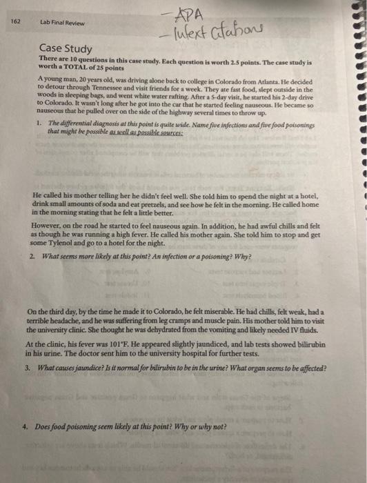 Solved Case Study There are 10 questions in this case study. | Chegg.com