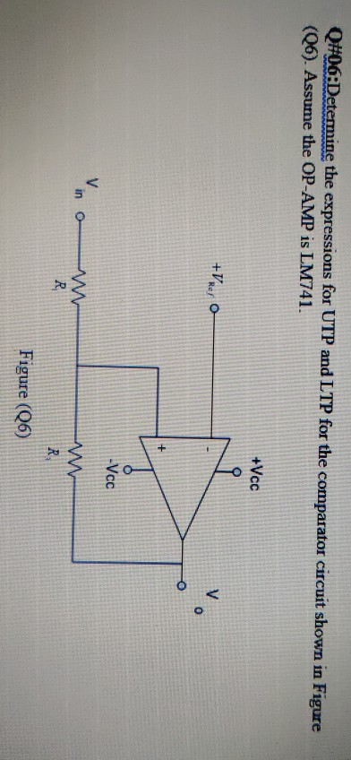 Solved Q#06:Determine the expressions for UTP and LTP for | Chegg.com