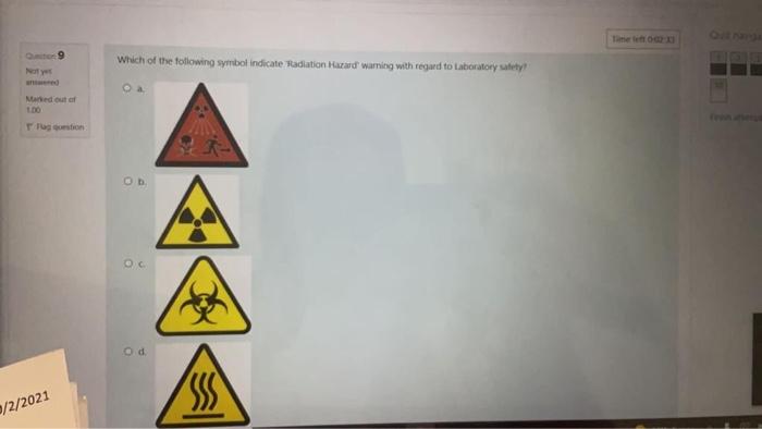 Solved Tane 9 Which of the following symbol indicate | Chegg.com