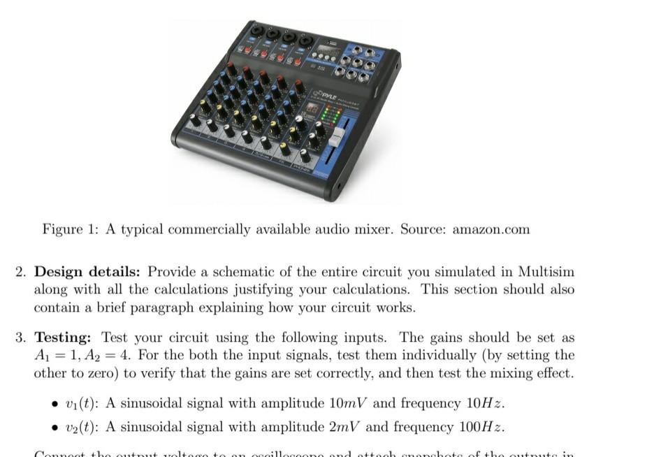 Solved 1 Overview For this project, we will design and | Chegg.com