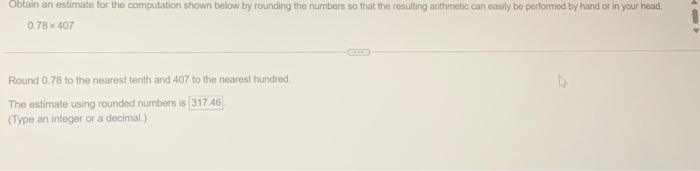 Solved Obtain an estimate for the computation shown below by | Chegg.com