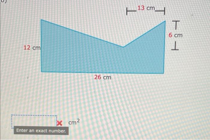 Solved determine the area (in square centimeters) of each | Chegg.com