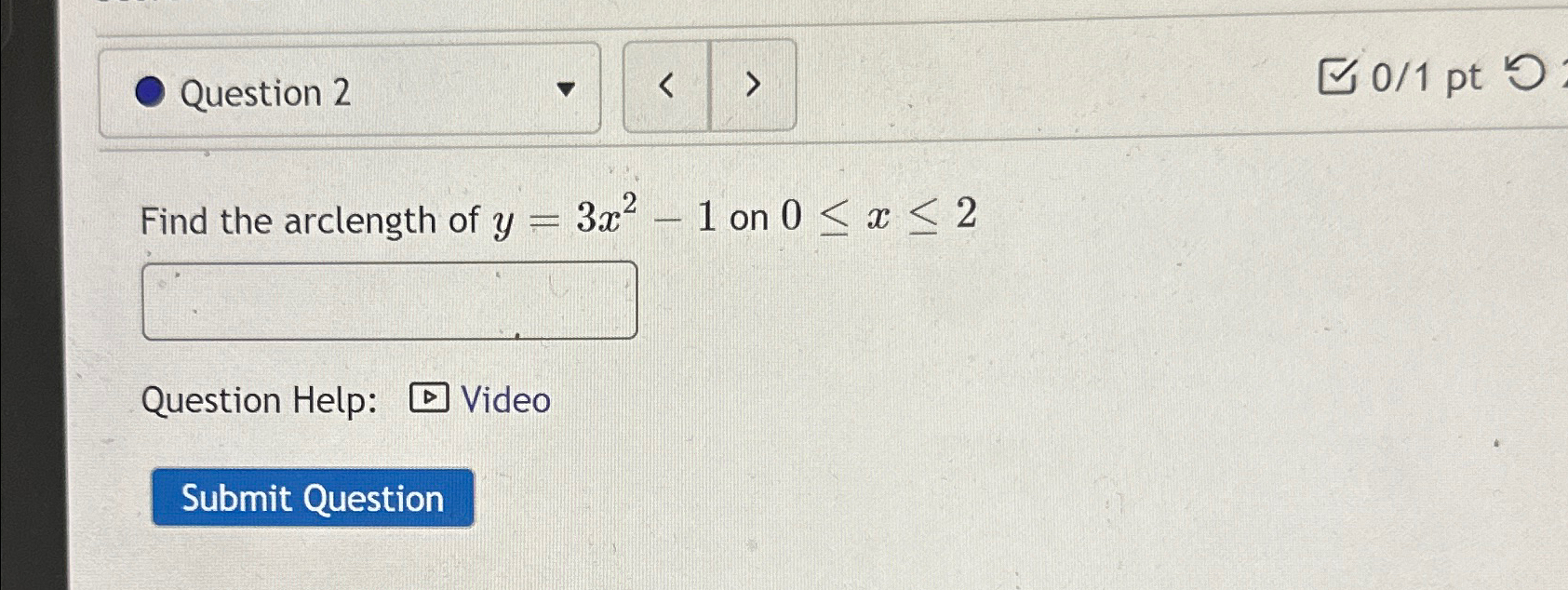 Solved Find The Arclength Of Y 3x2 1 ï On 0â Xâ 2question Chegg