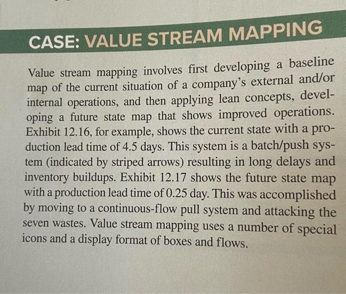 Solved Operations and Supply Chain Management page 430 | Chegg.com