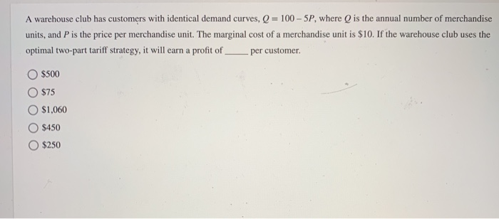 Solved (Figure: Tariff Pricing Strategy 1) If a firm uses | Chegg.com