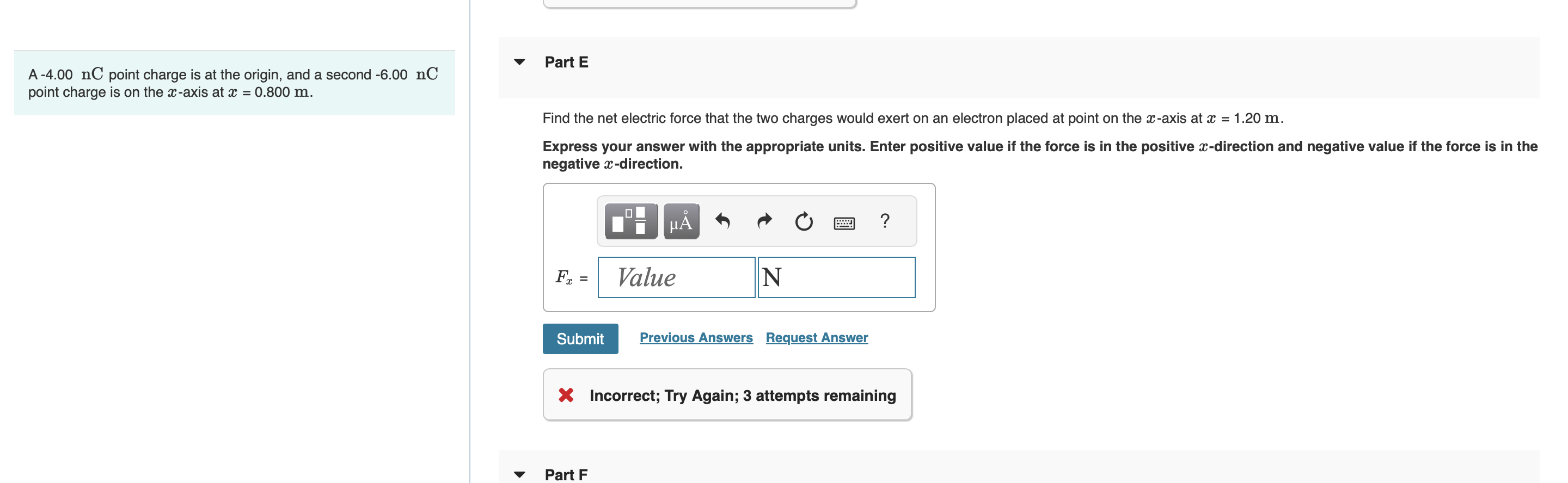 Solved A - 4.00 ﻿nC point charge is at the origin, and a | Chegg.com