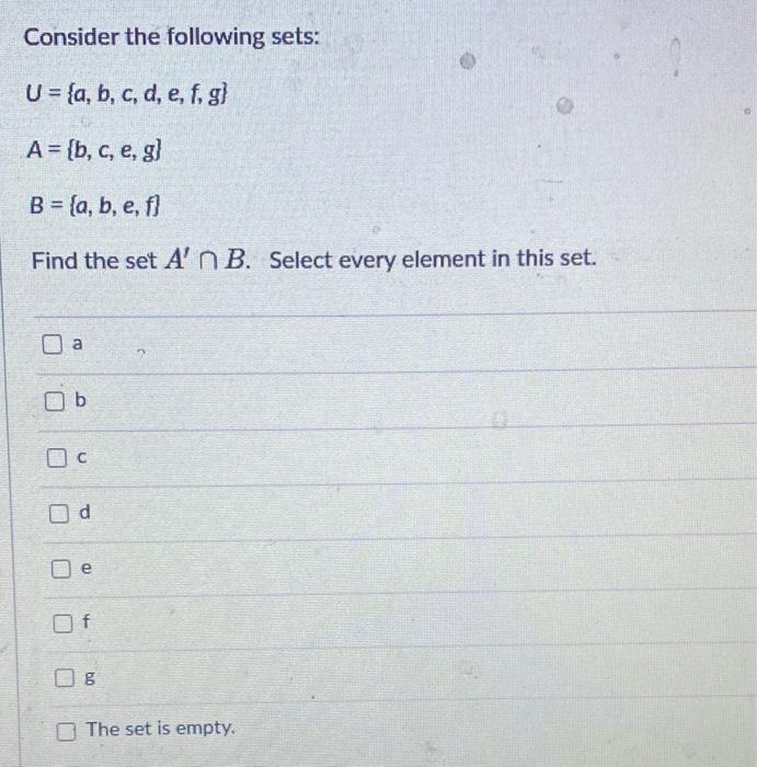 Solved select ALL correct componants not just 1 like my last | Chegg.com