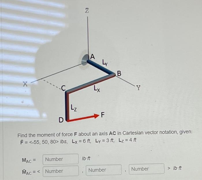 Solved X D Number Lz MAC = MAC