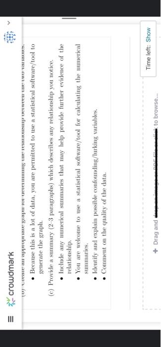 2. Relationship Between Two Categorical Variables | Chegg.com