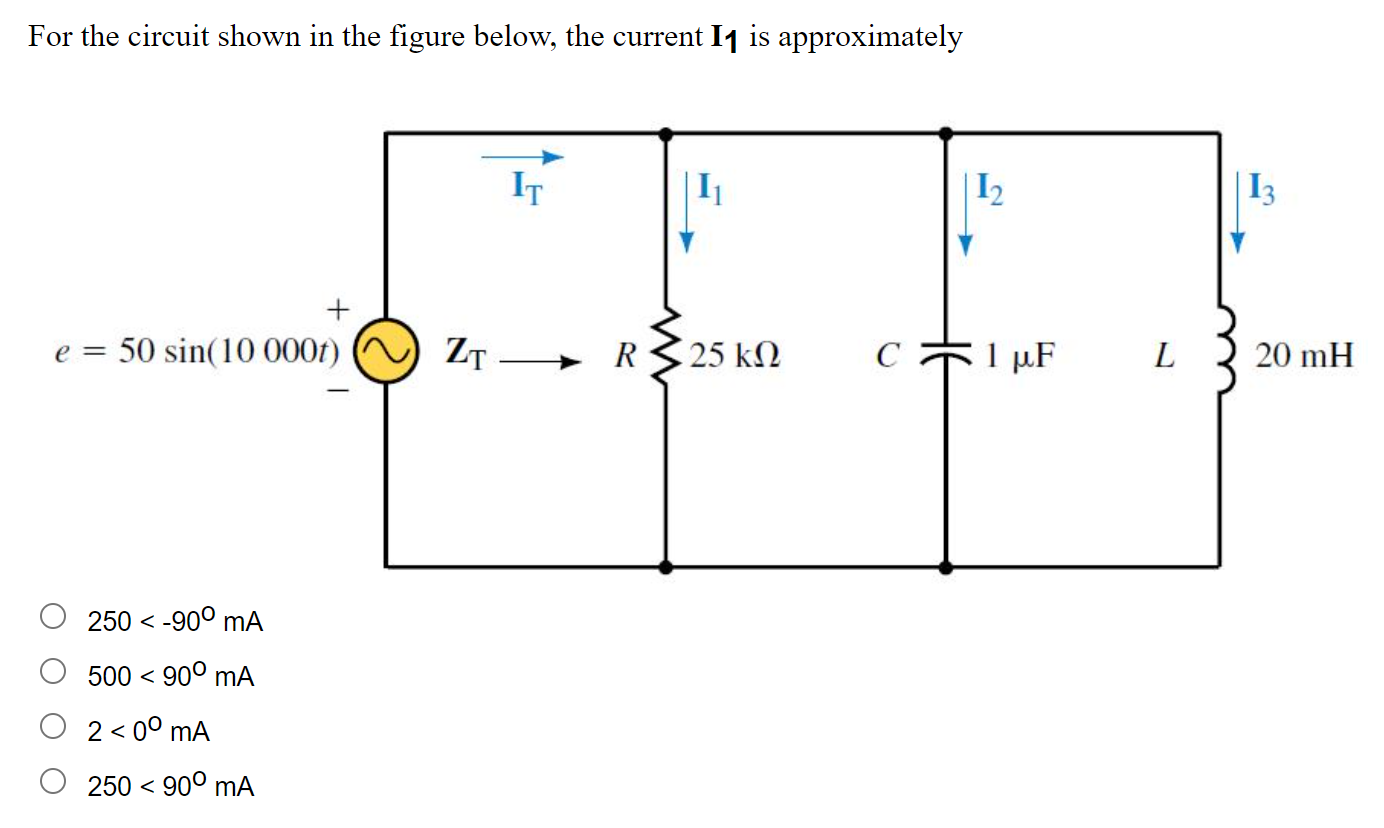 For the circuit shown in the figure below, the | Chegg.com