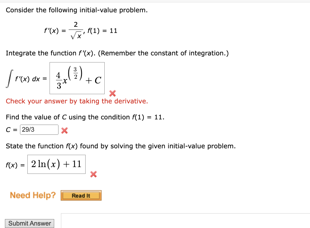 Solved Consider the following initial-value | Chegg.com