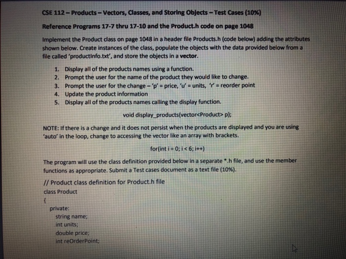 Solved Please do not use{ Break) in this program CSE 112 - | Chegg.com