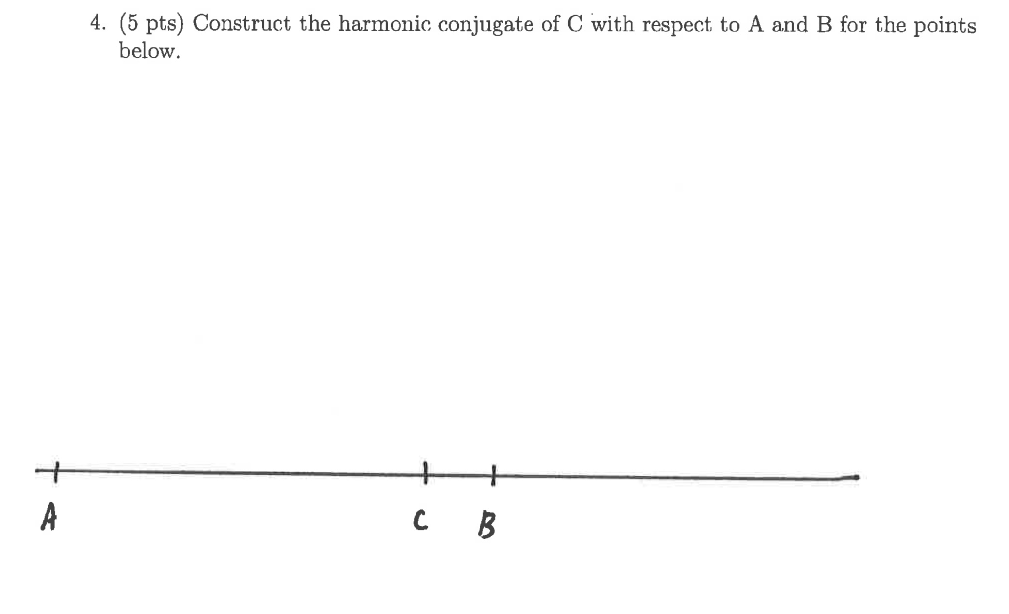 (5 ﻿pts) ﻿Construct the harmonic conjugate of C ﻿with | Chegg.com