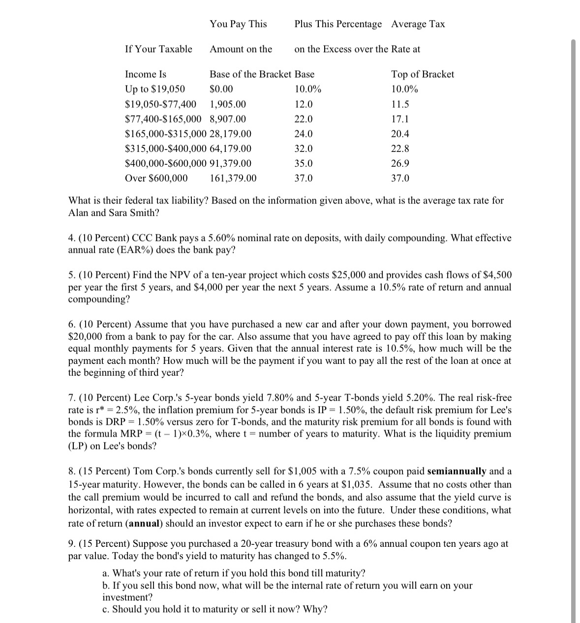 Solved You Pay This Plus This Percentage Average TaxIf Your | Chegg.com