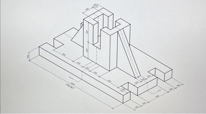 Solved Sketching Assignment SK2 - All sizes shown are in | Chegg.com