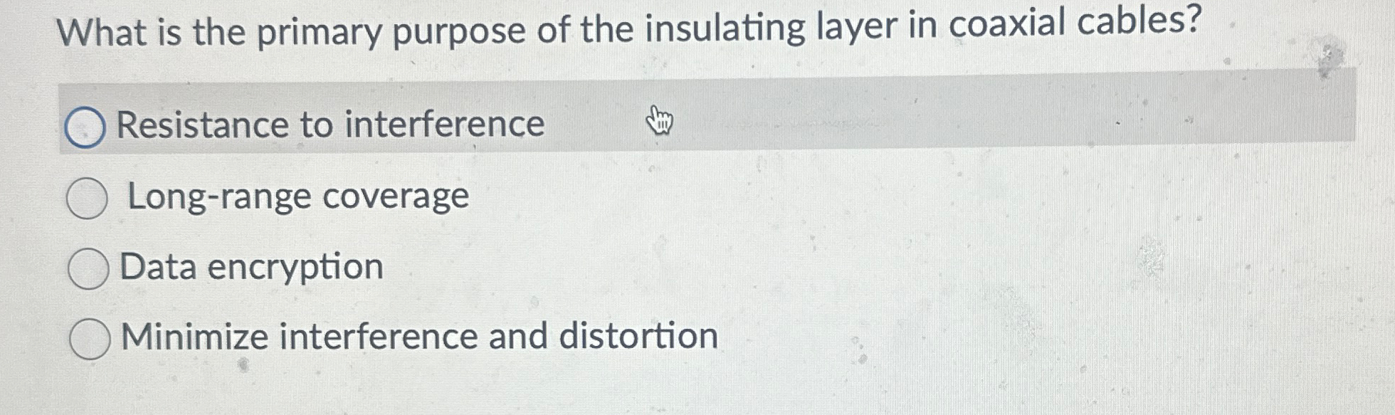 Solved What is the primary purpose of the insulating layer | Chegg.com